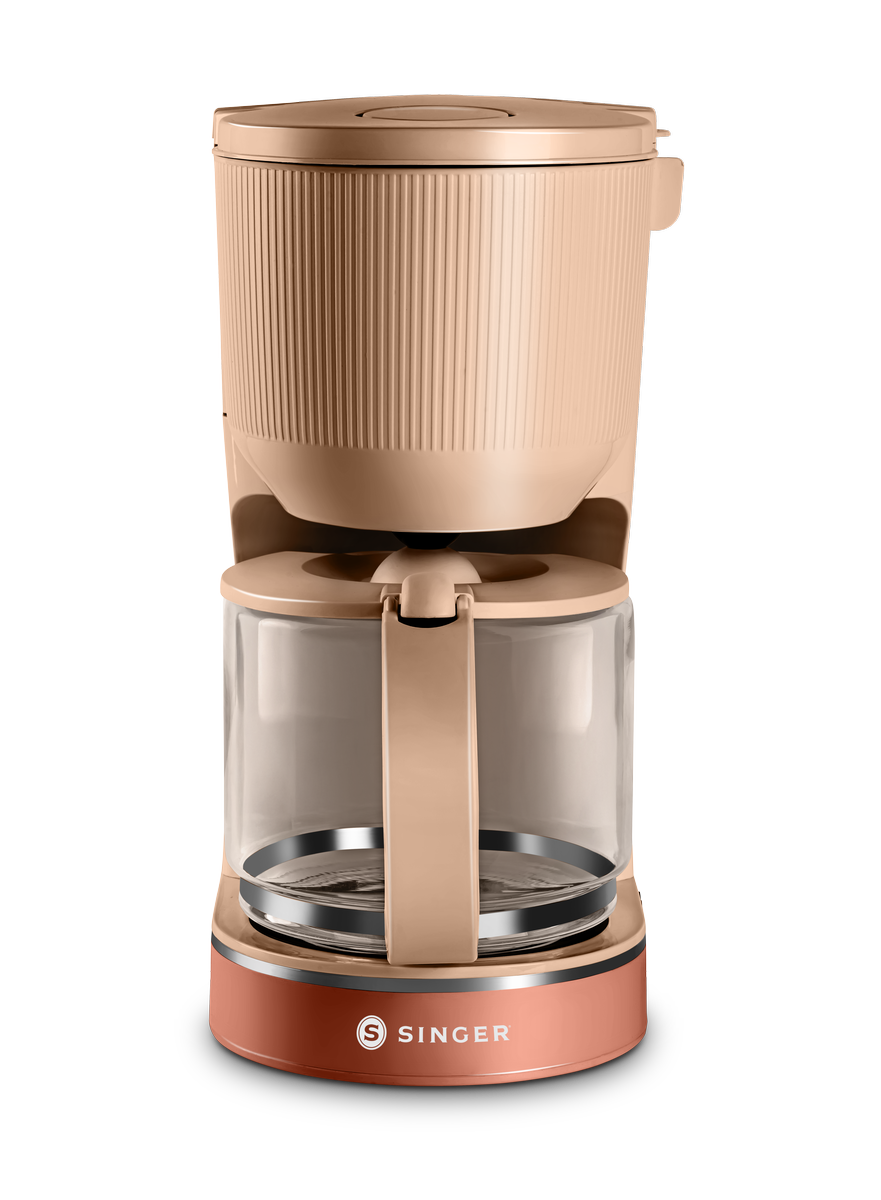 Singer Tiffanys CM-1010TER Terracotta Καφετιέρα Φίλτρου | Dileris.gr