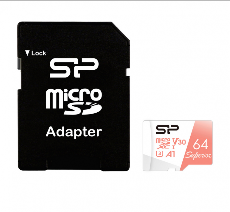 Silicon Power Superior SP064GBSTXDV3V20SP microSDXC 64GB | Dileris.gr