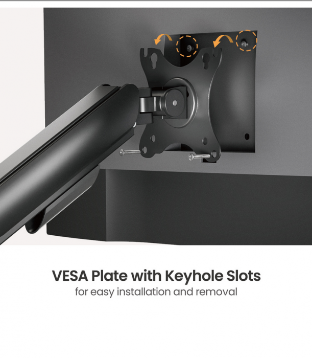 Powertech PT-1424 Βάση Γραφείου έως 32″ | Dileris.gr